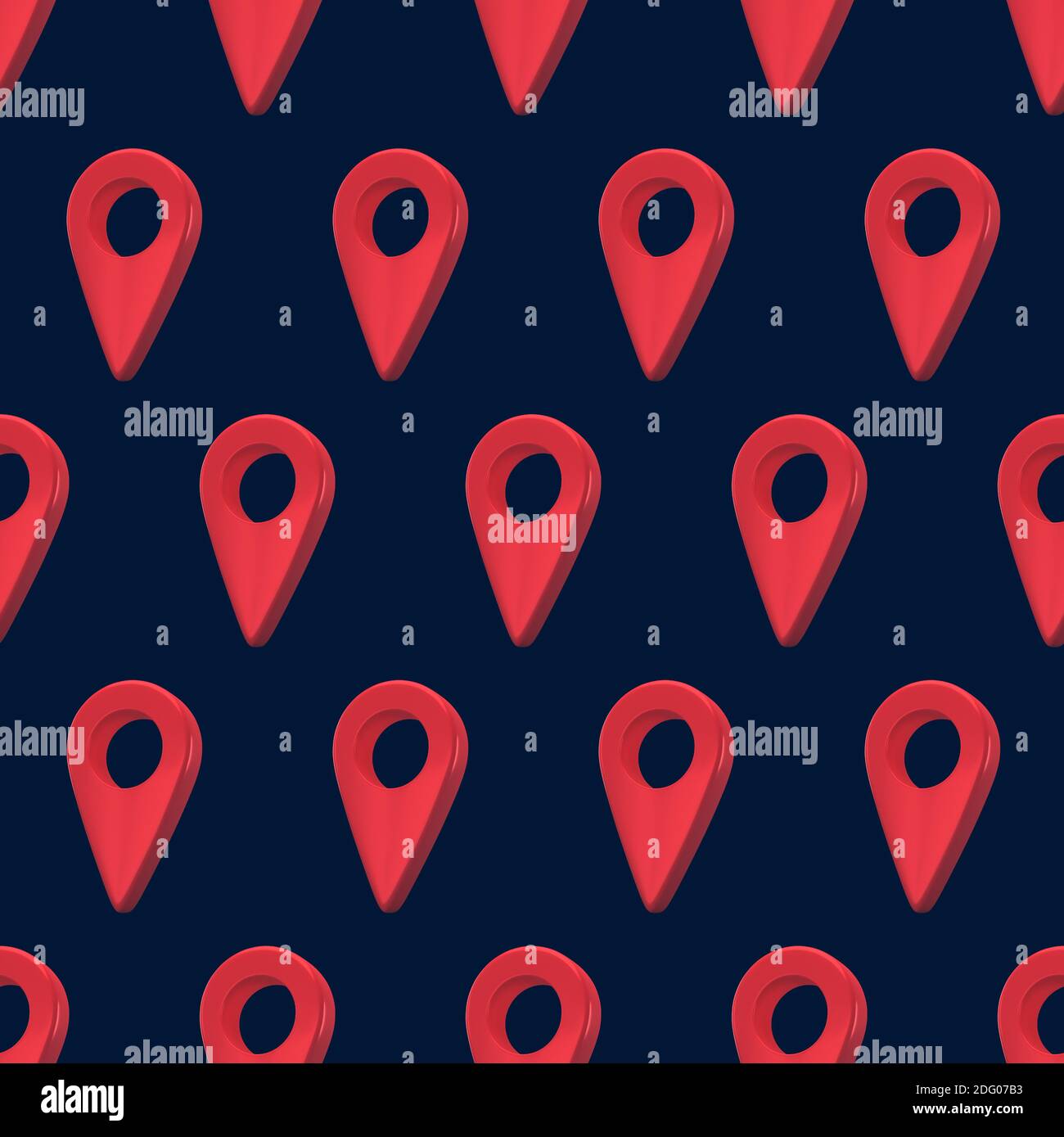 Map pin icon seamless pattern. Navigation, pointer, location, map, gps ...