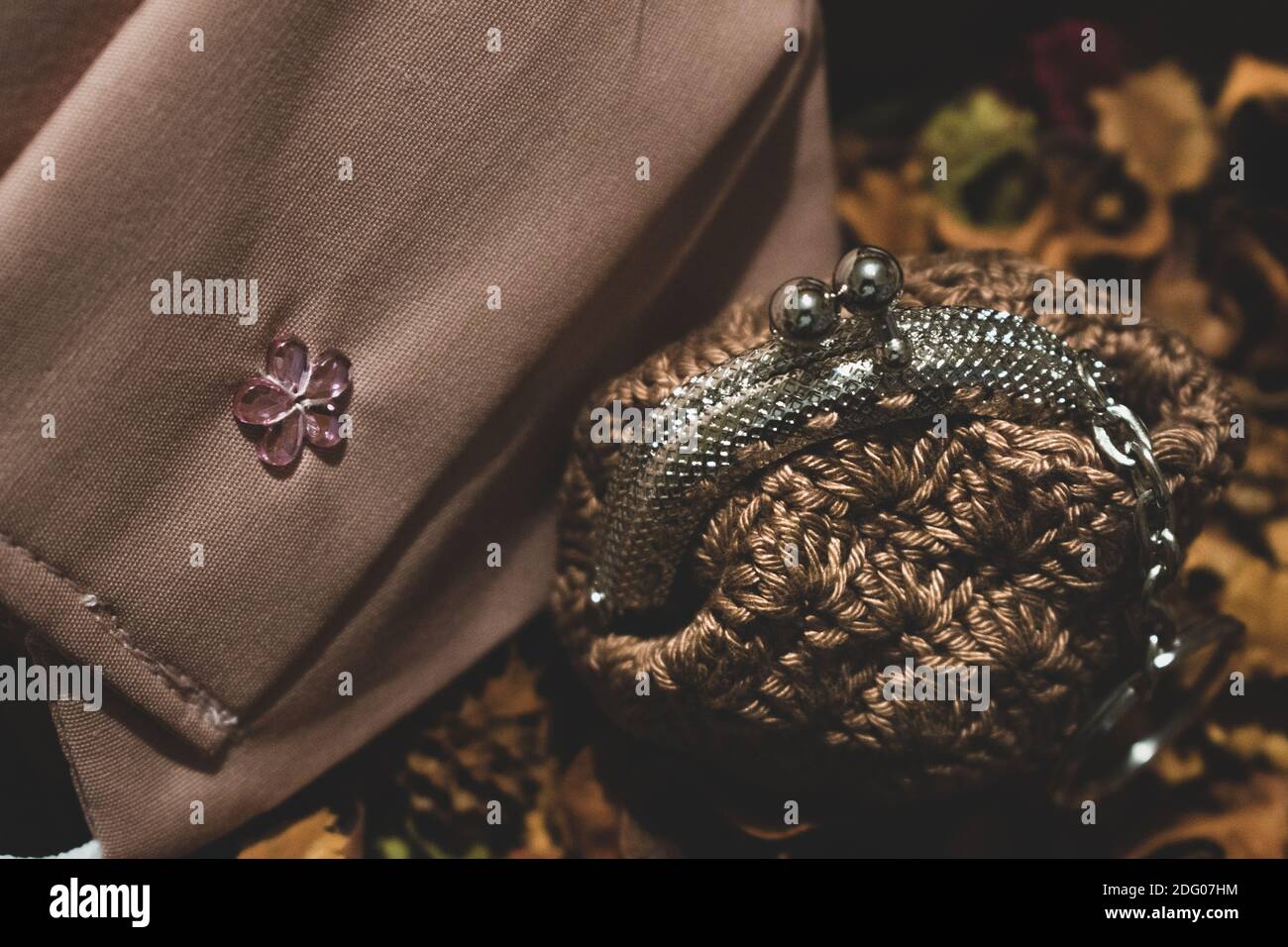 Close up of handmade wool accessories Stock Photo - Alamy