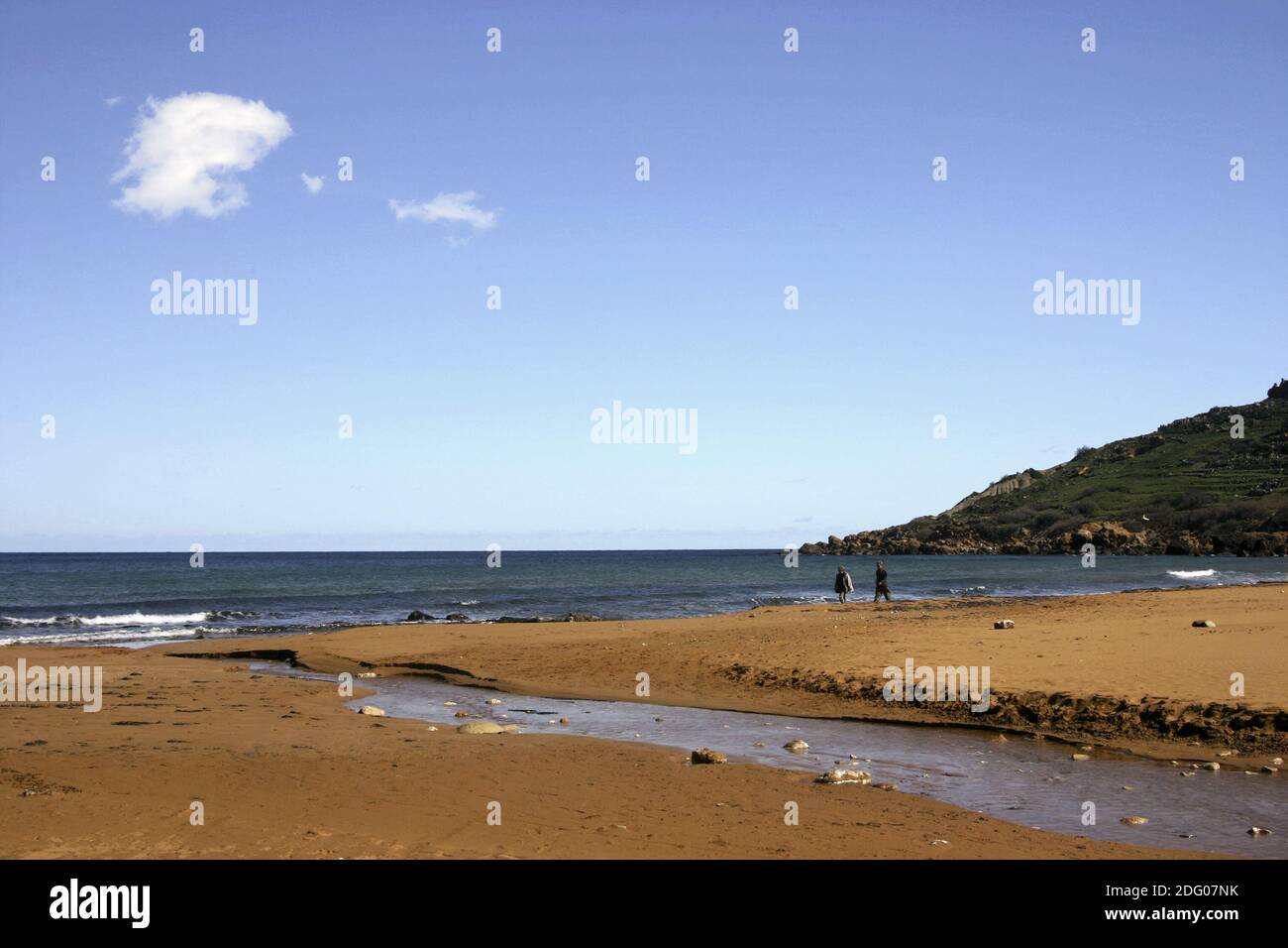 Beach on Gozo Stock Photo - Alamy