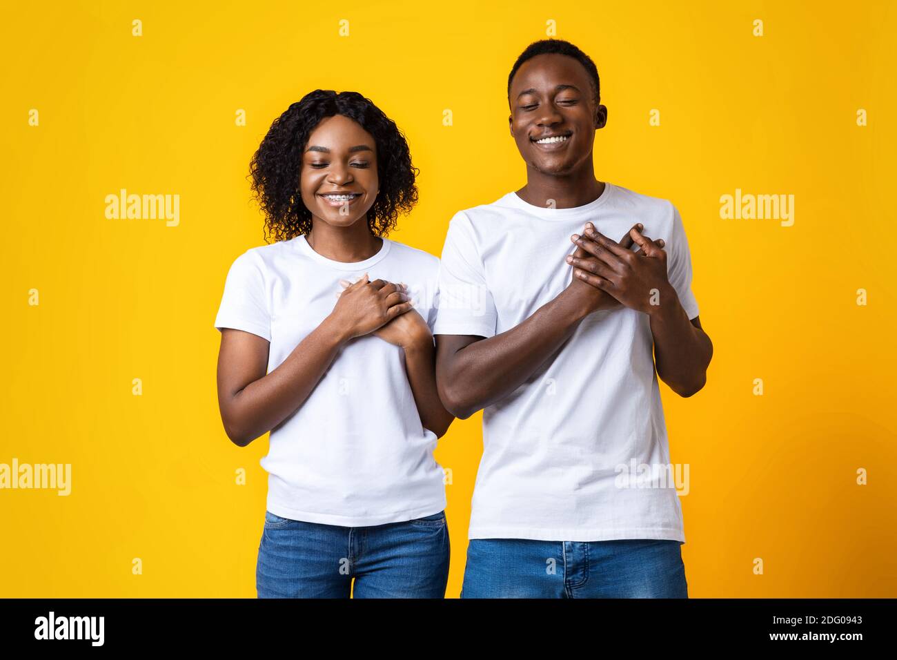 Female hands man chest hi-res stock photography and images - Alamy
