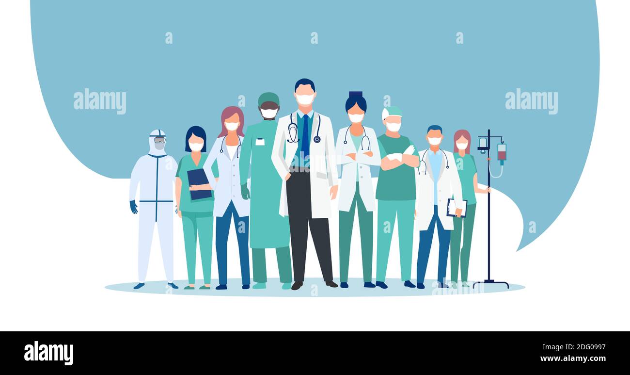 First doctors mask Stock Vector Images - Alamy