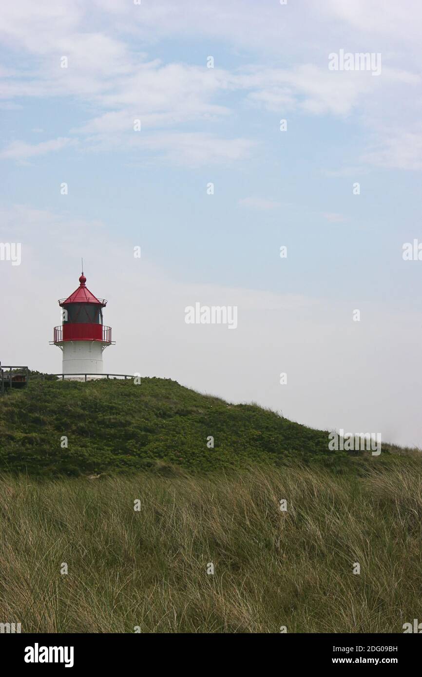 Lighthouse on Amrum Stock Photo - Alamy