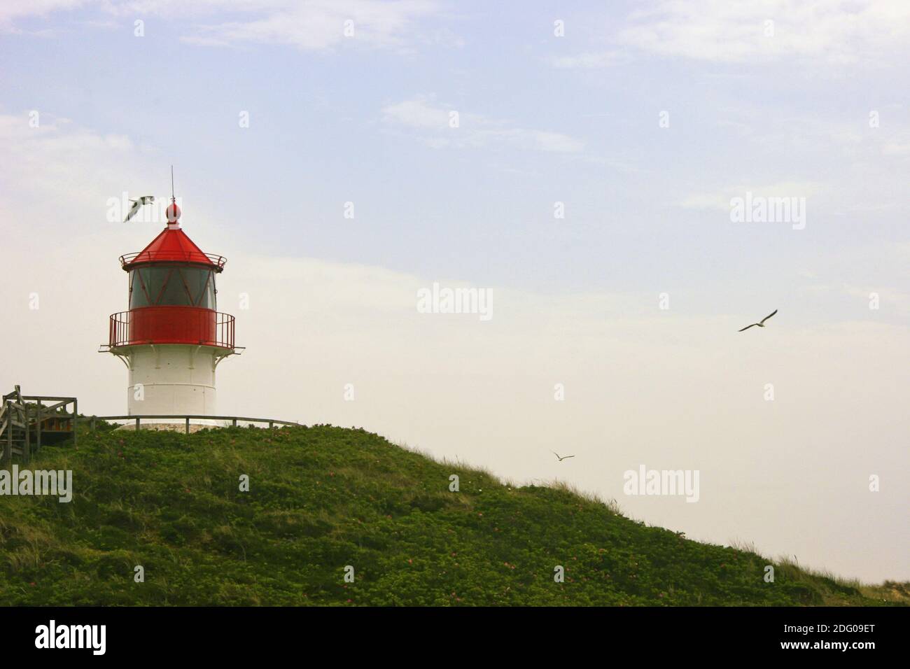 Lighthouse on Amrum Stock Photo - Alamy