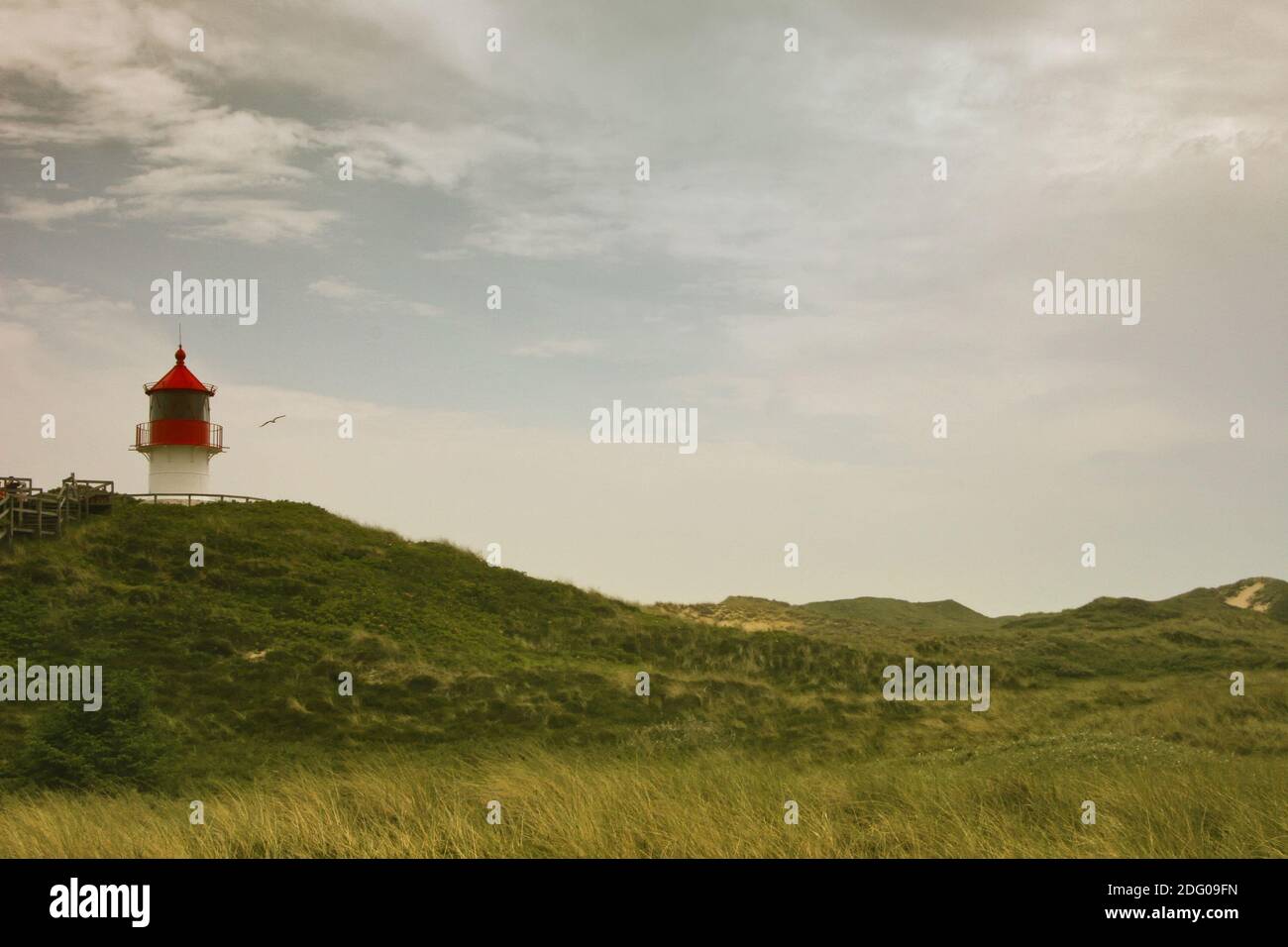 Lighthouse on Amrum Stock Photo - Alamy
