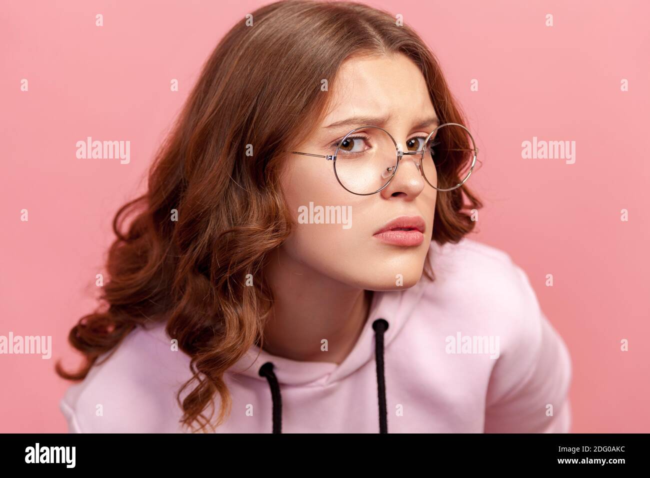 Furrowed eyebrows hi-res stock photography and images - Alamy