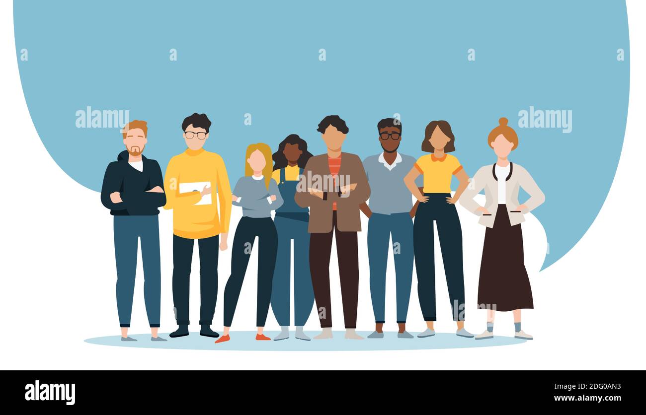 Multiethnic female Stock Vector Images - Alamy