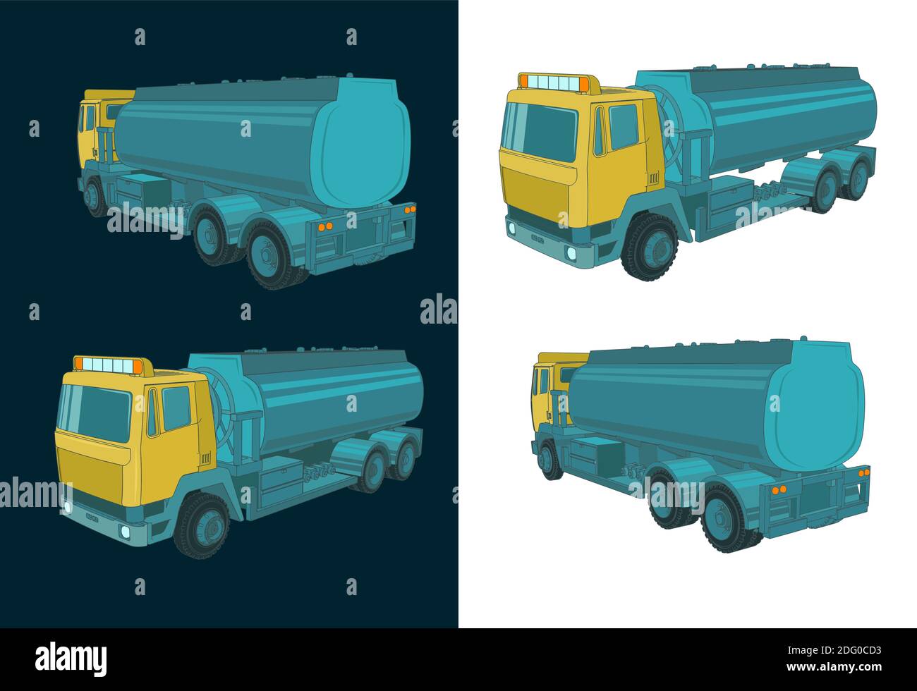 Airport fuel tank Stock Vector Images - Alamy