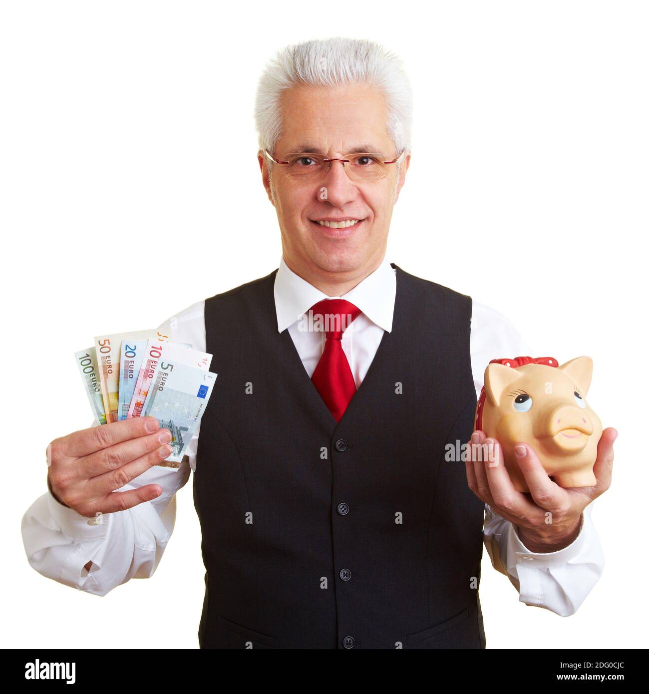 Man with euro hi-res stock photography and images - Alamy
