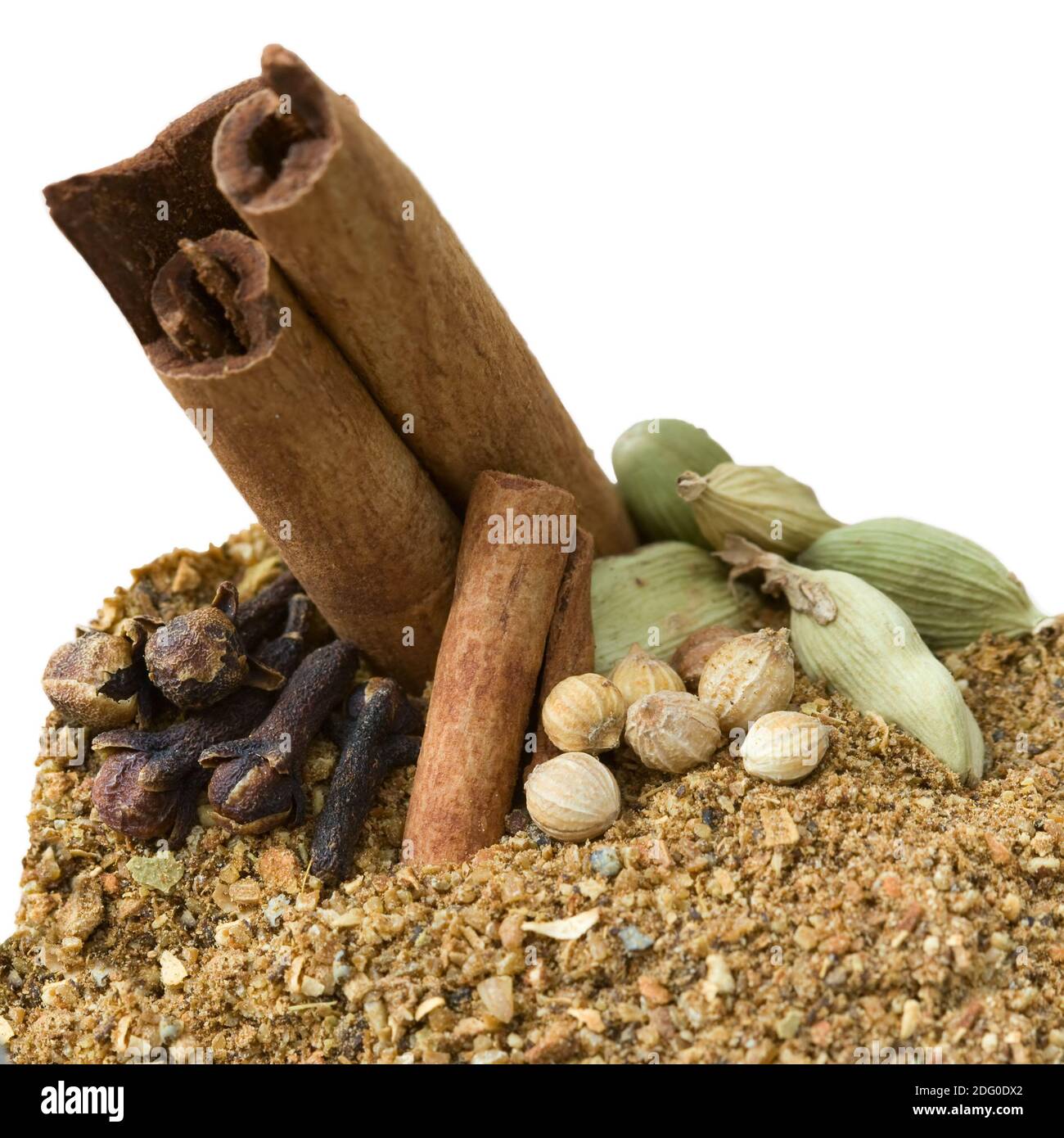 Garam masala white background hi-res stock photography and images - Alamy