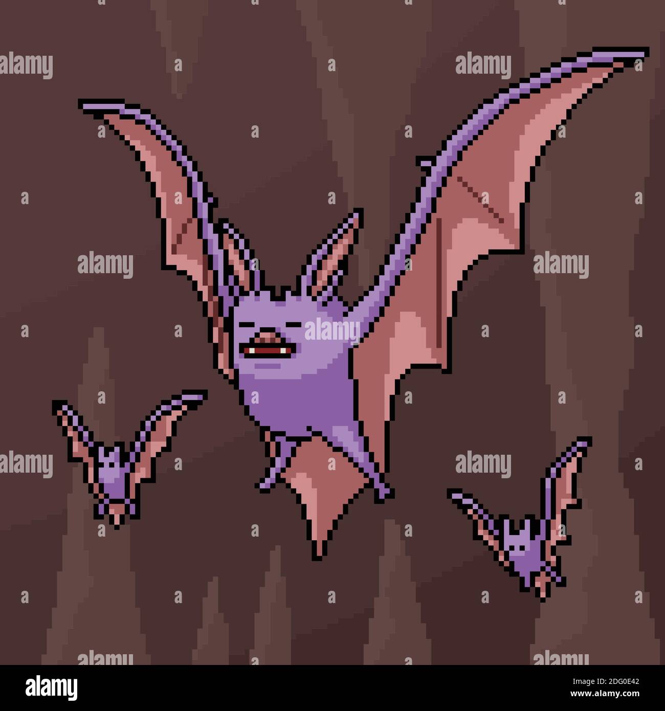 Pixel bat hi-res stock photography and images - Alamy