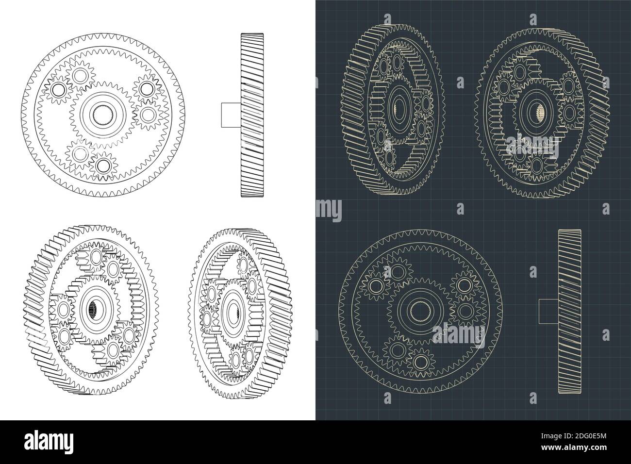 Differential vector vectors Stock Vector Images - Alamy