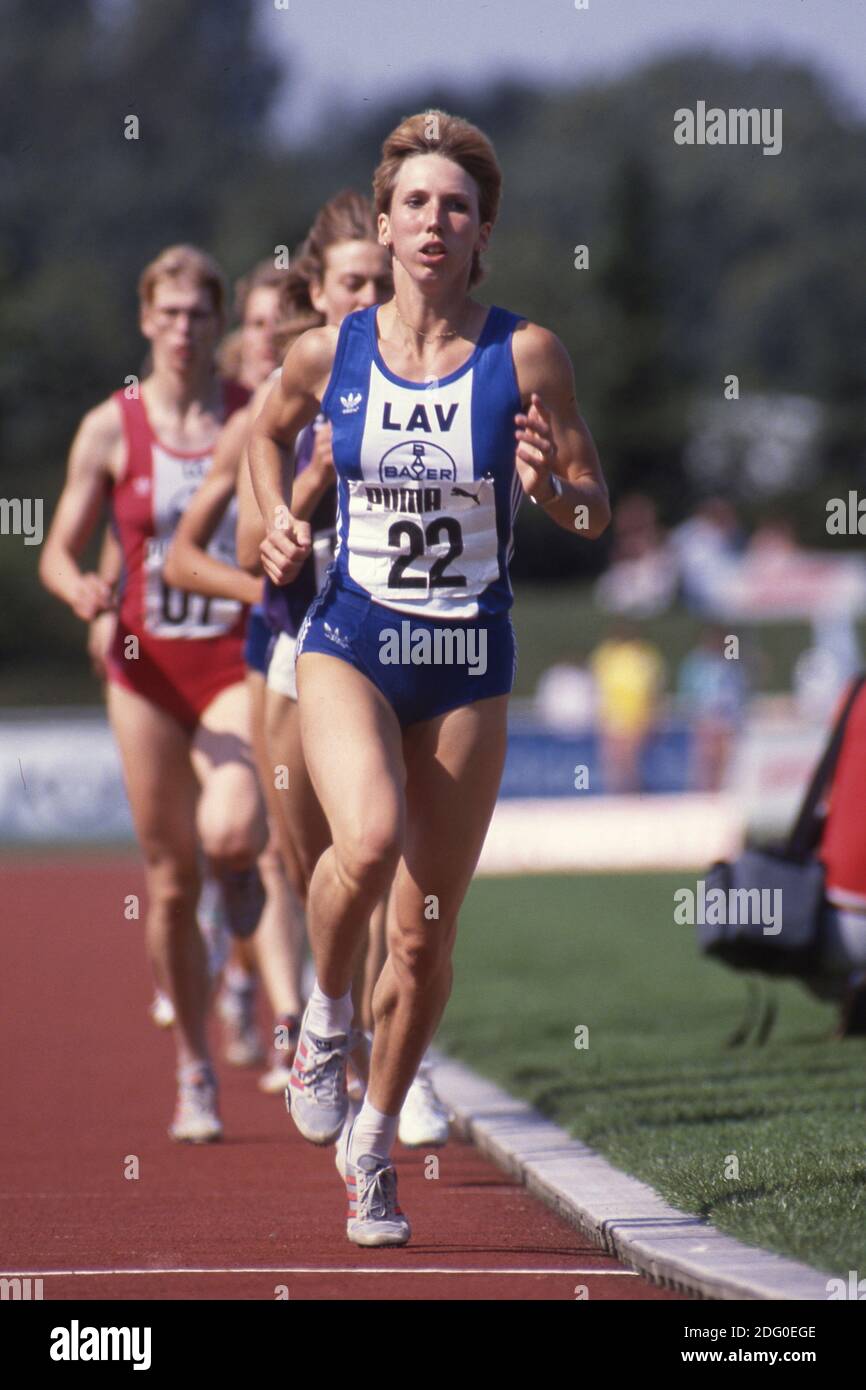 Sabine EVERTS, Germany, athletics, Siebenkaempferin, heptathlon ...