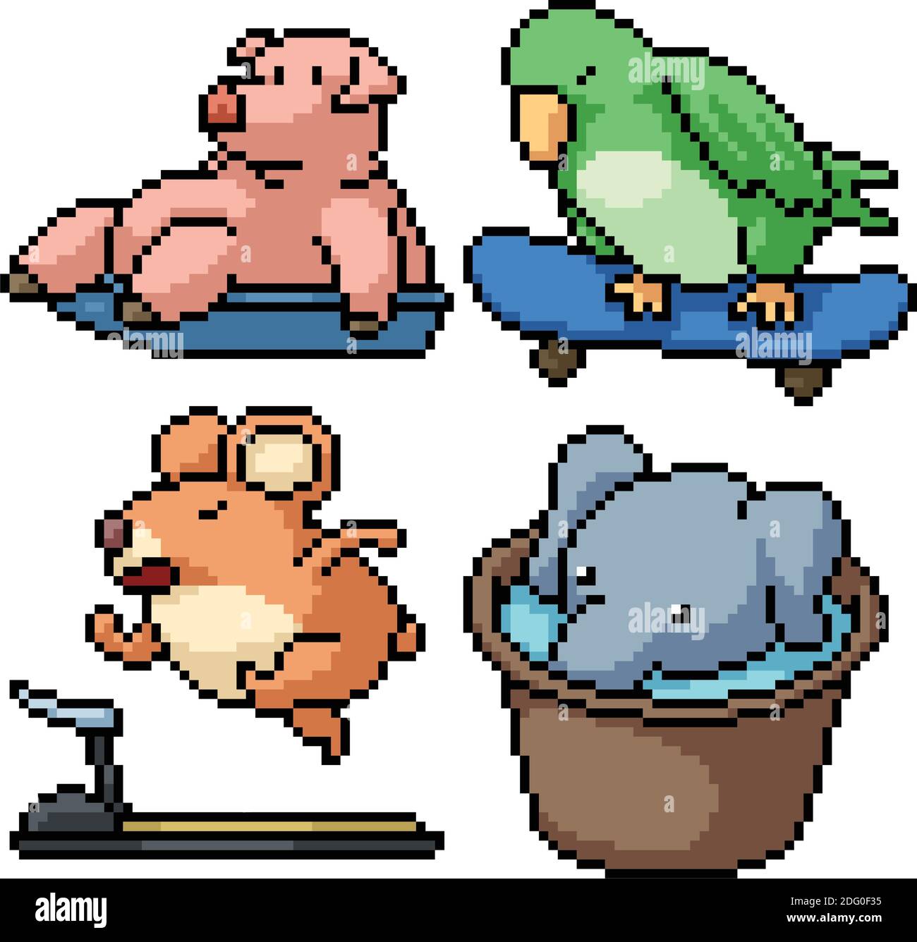 Run pig run Stock Vector Images - Alamy