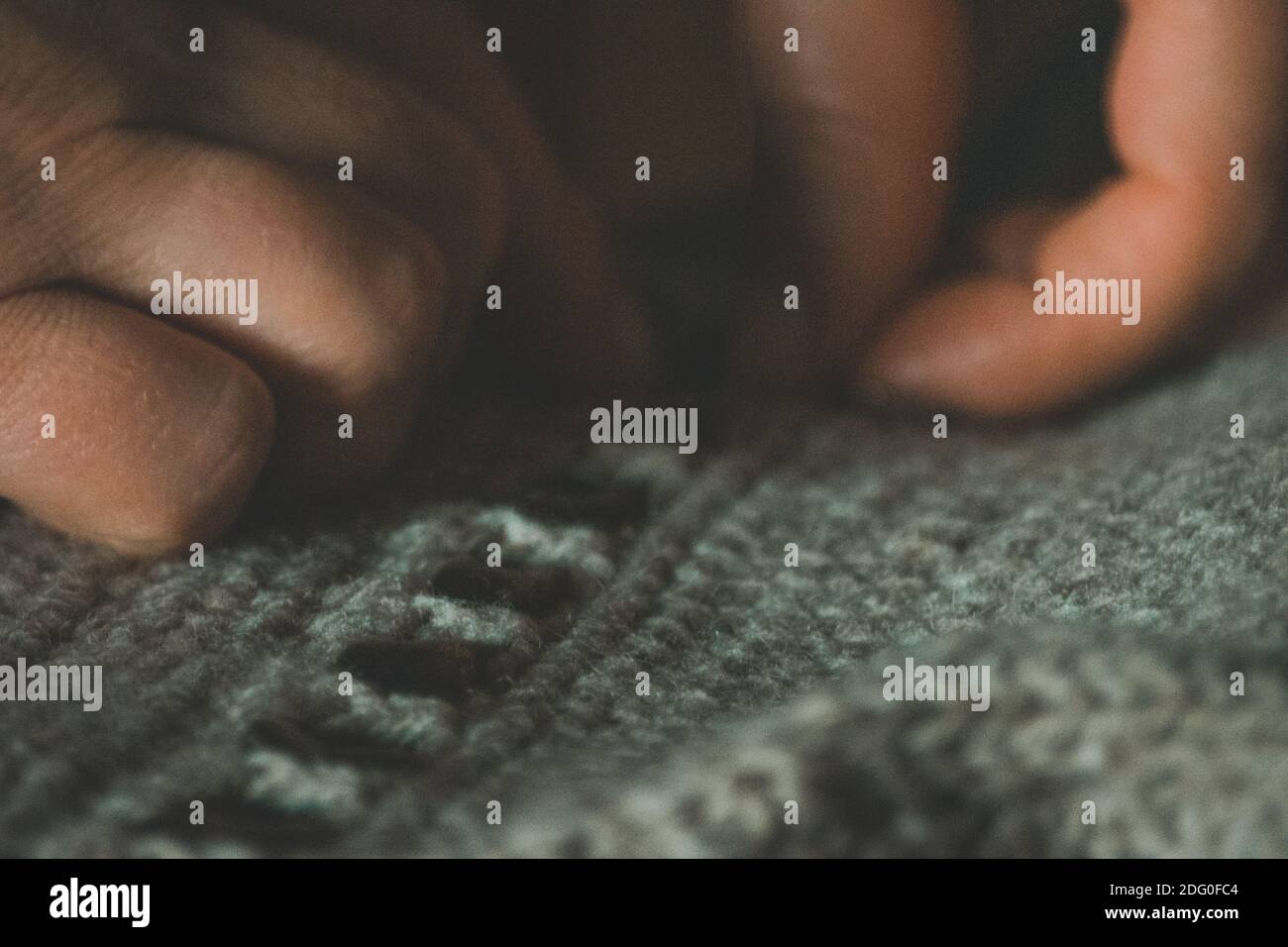 Close up of handmade wool accessories Stock Photo - Alamy
