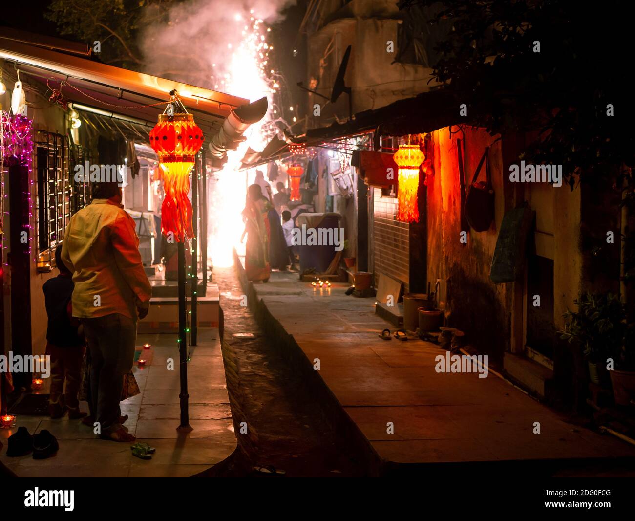 Indian firecracker hi-res stock photography and images - Alamy