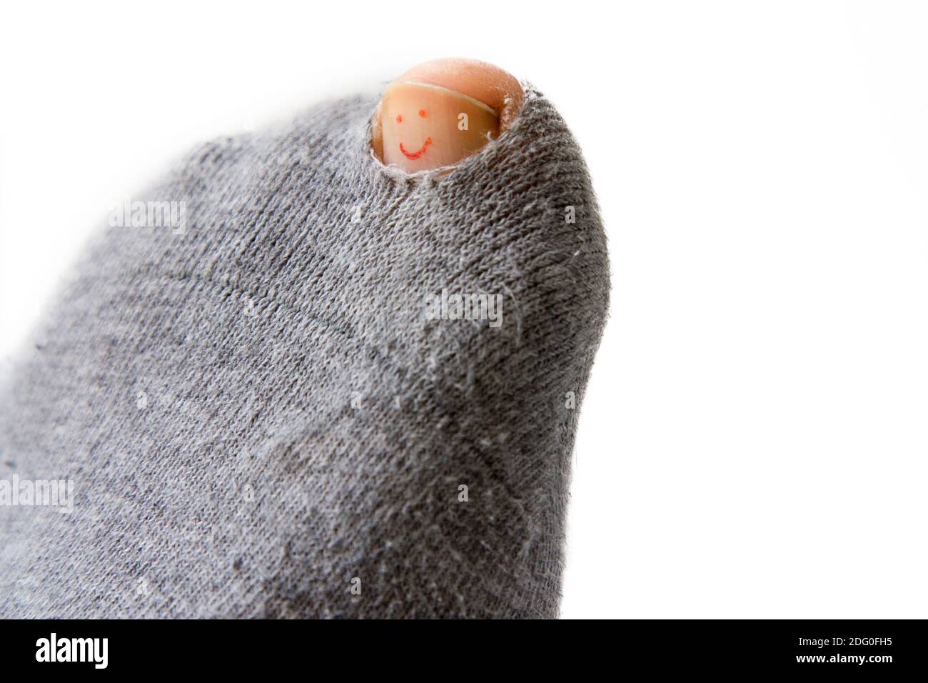 Hole sock hi-res stock photography and images - Alamy