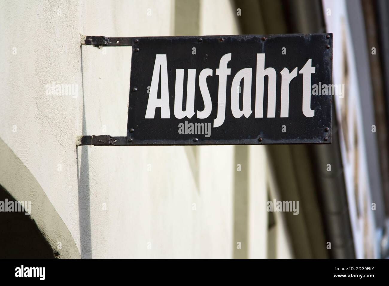 Ausfahrt sign hi-res stock photography and images - Alamy