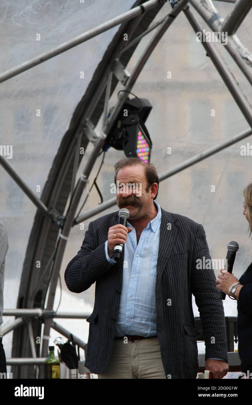 Dick Strawbridge at a food event in Trafalgar Square, London Stock ...