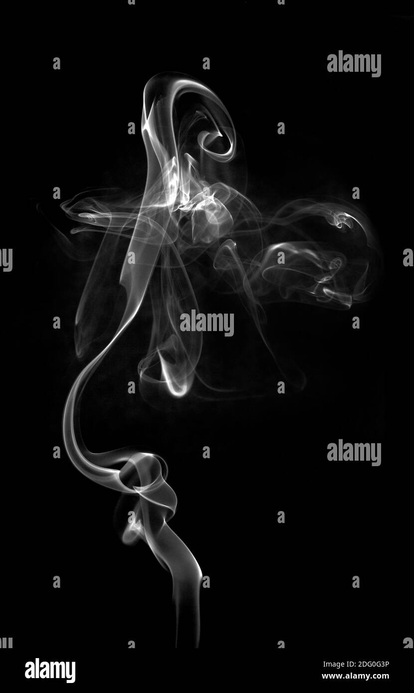 Smoke vertical Black and White Stock Photos & Images - Alamy