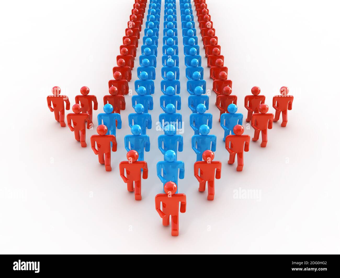 Team walking forward Stock Photo - Alamy