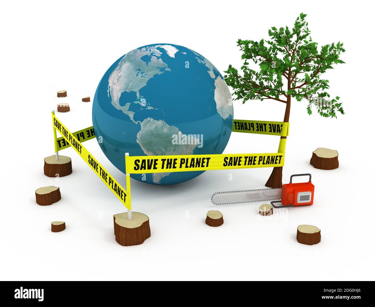 Save the Planet concept Stock Photo - Alamy
