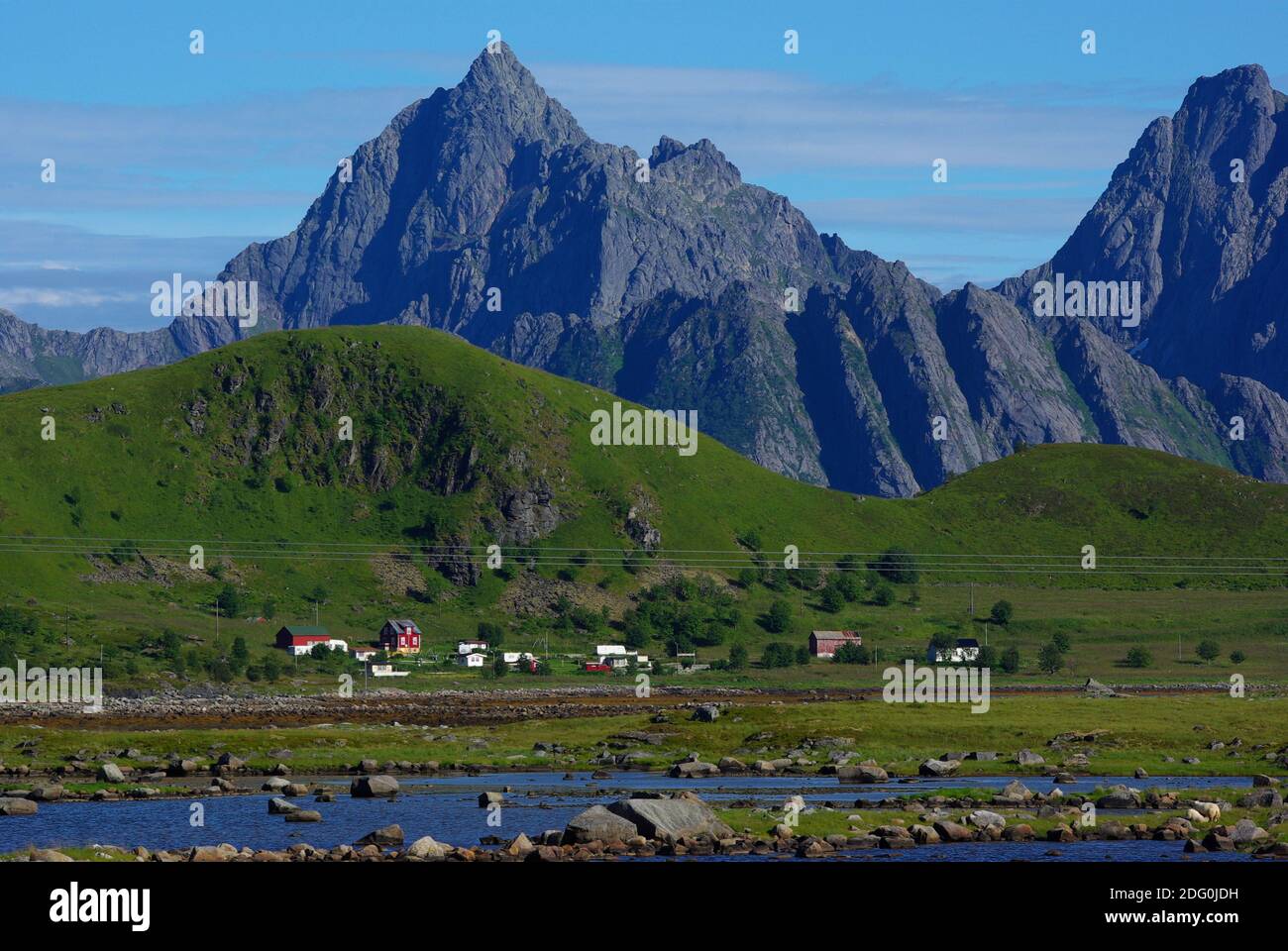 The spectacular Lofoten Wall Stock Photo - Alamy