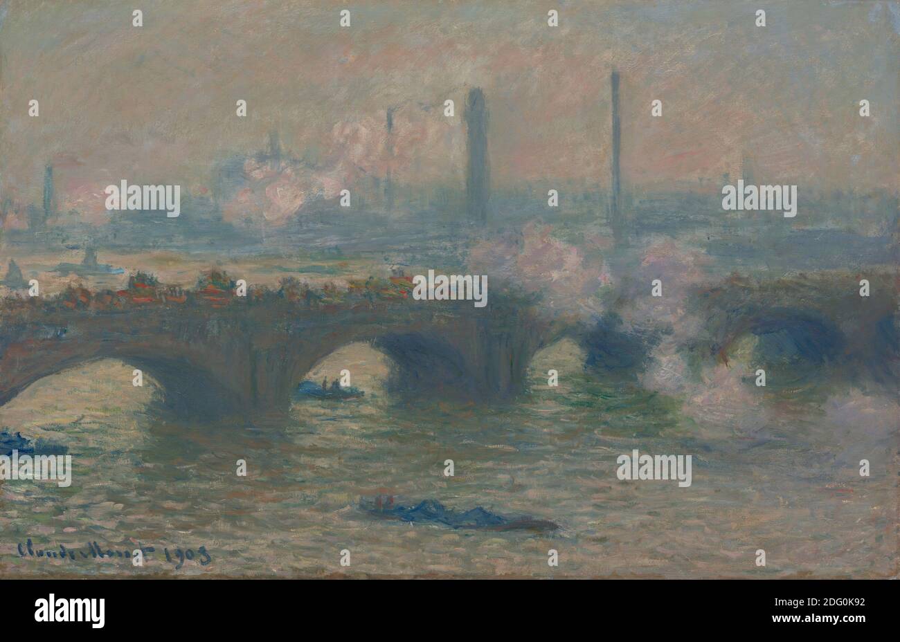 Claude monet bridge painting hi-res stock photography and images - Alamy