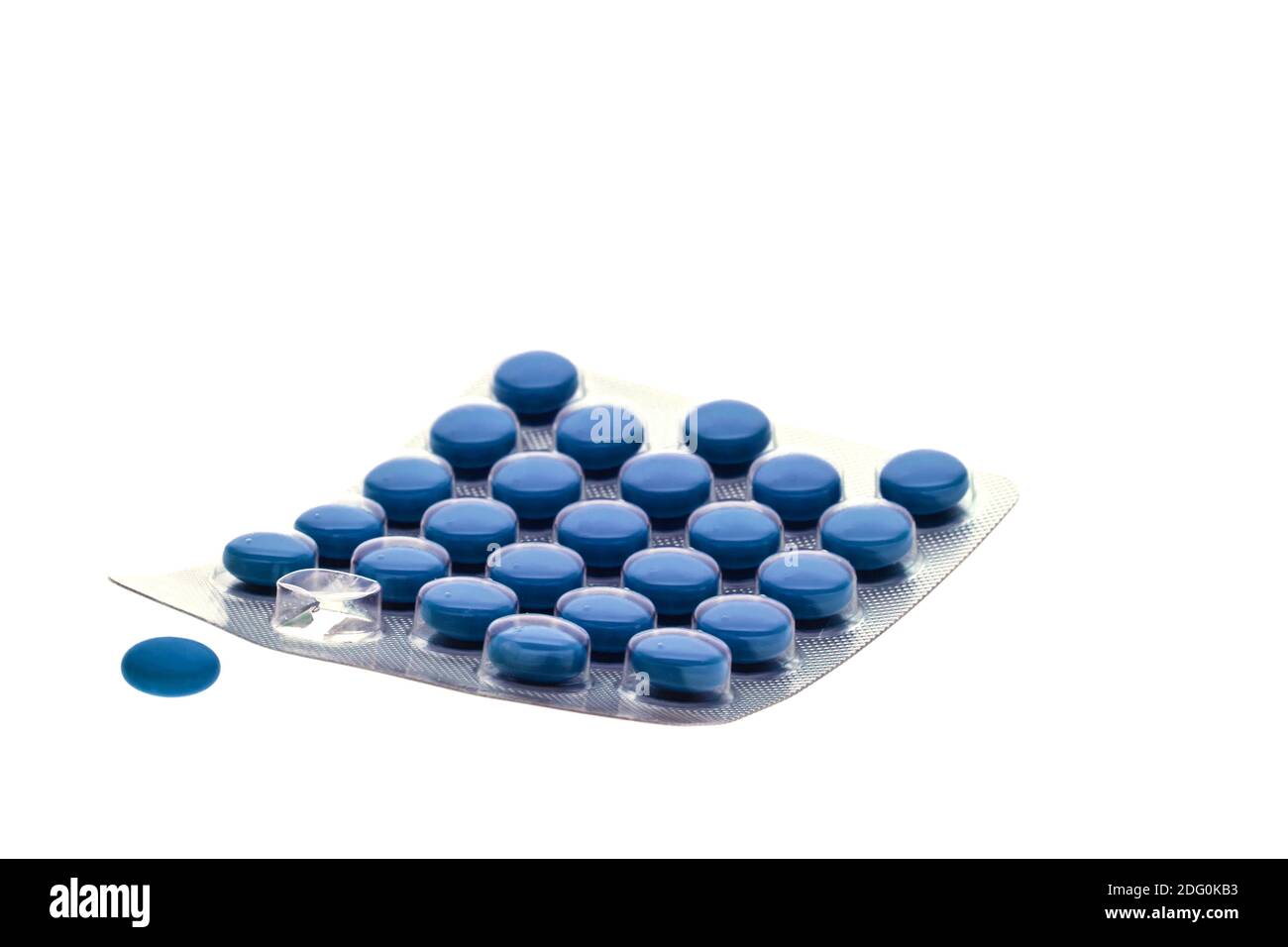 Blue tablets hi-res stock photography and images - Alamy