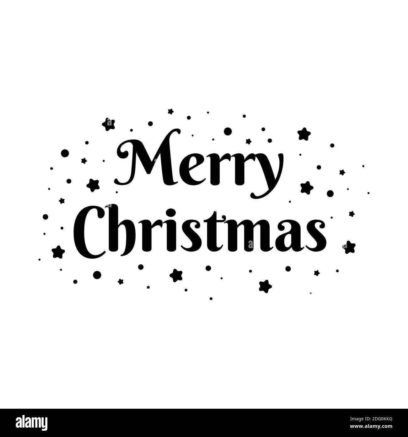 Merry christmas postcard cartoon Cut Out Stock Images & Pictures - Alamy