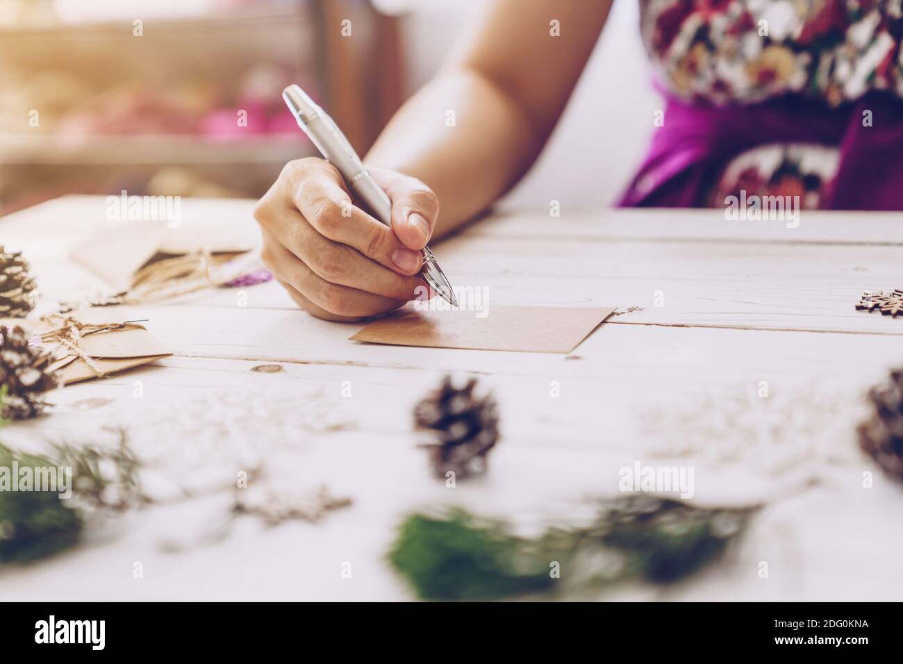 Hand posting letter hi-res stock photography and images - Alamy