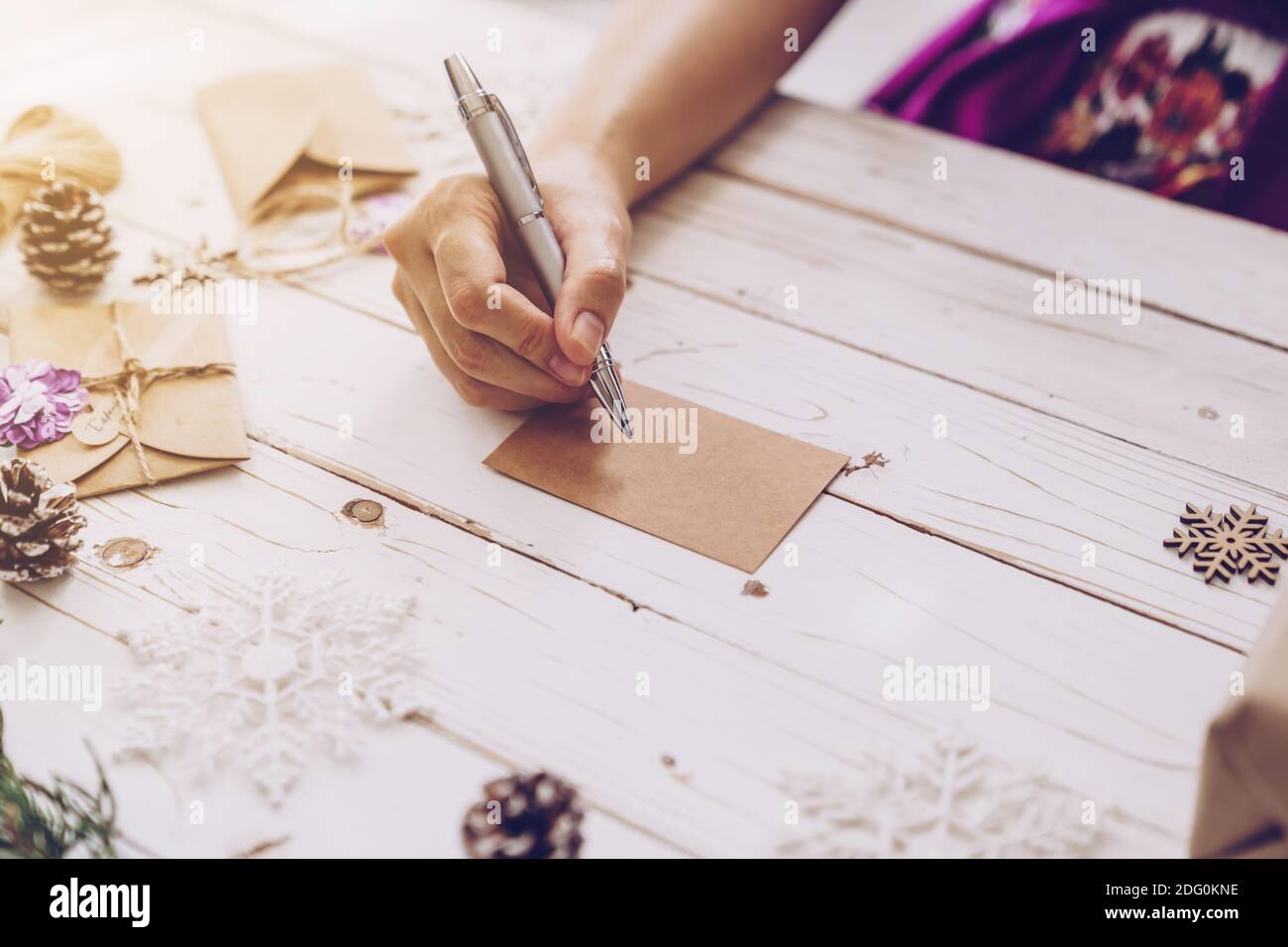 Hand posting letter hi-res stock photography and images - Alamy