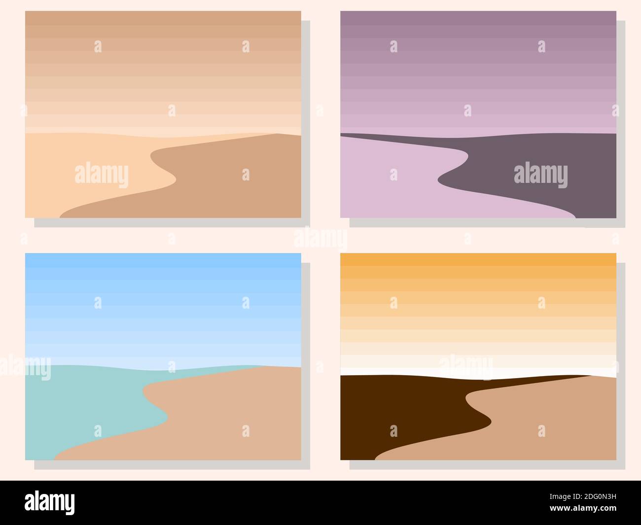 Vintage interior set travel Stock Vector Images - Alamy