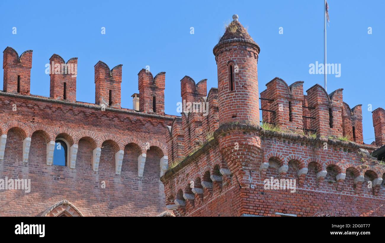 Carimate Castle in the province of Como, Lombardy, Italy Stock Photo ...