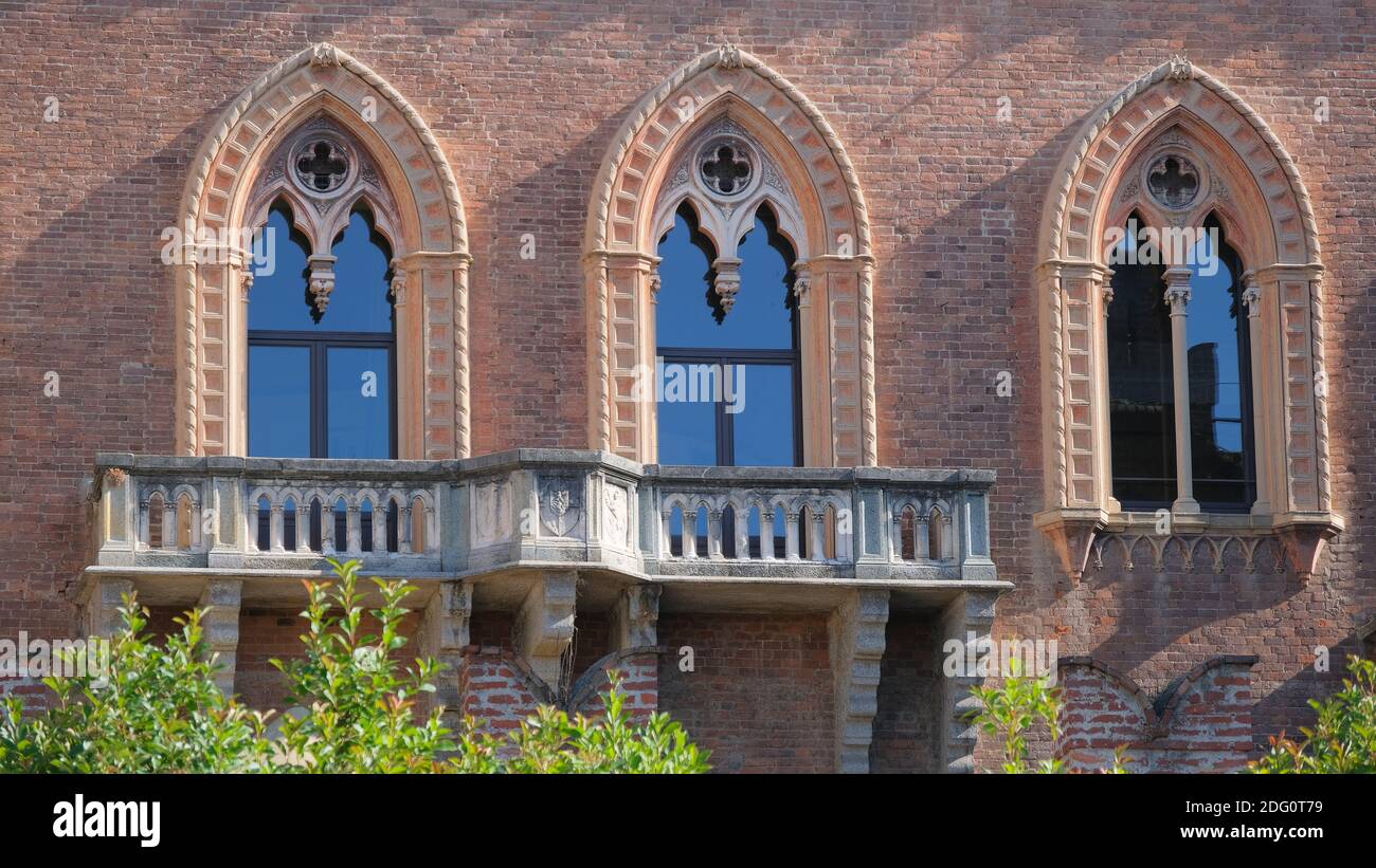Carimate Castle in the province of Como, Lombardy, Italy Stock Photo ...