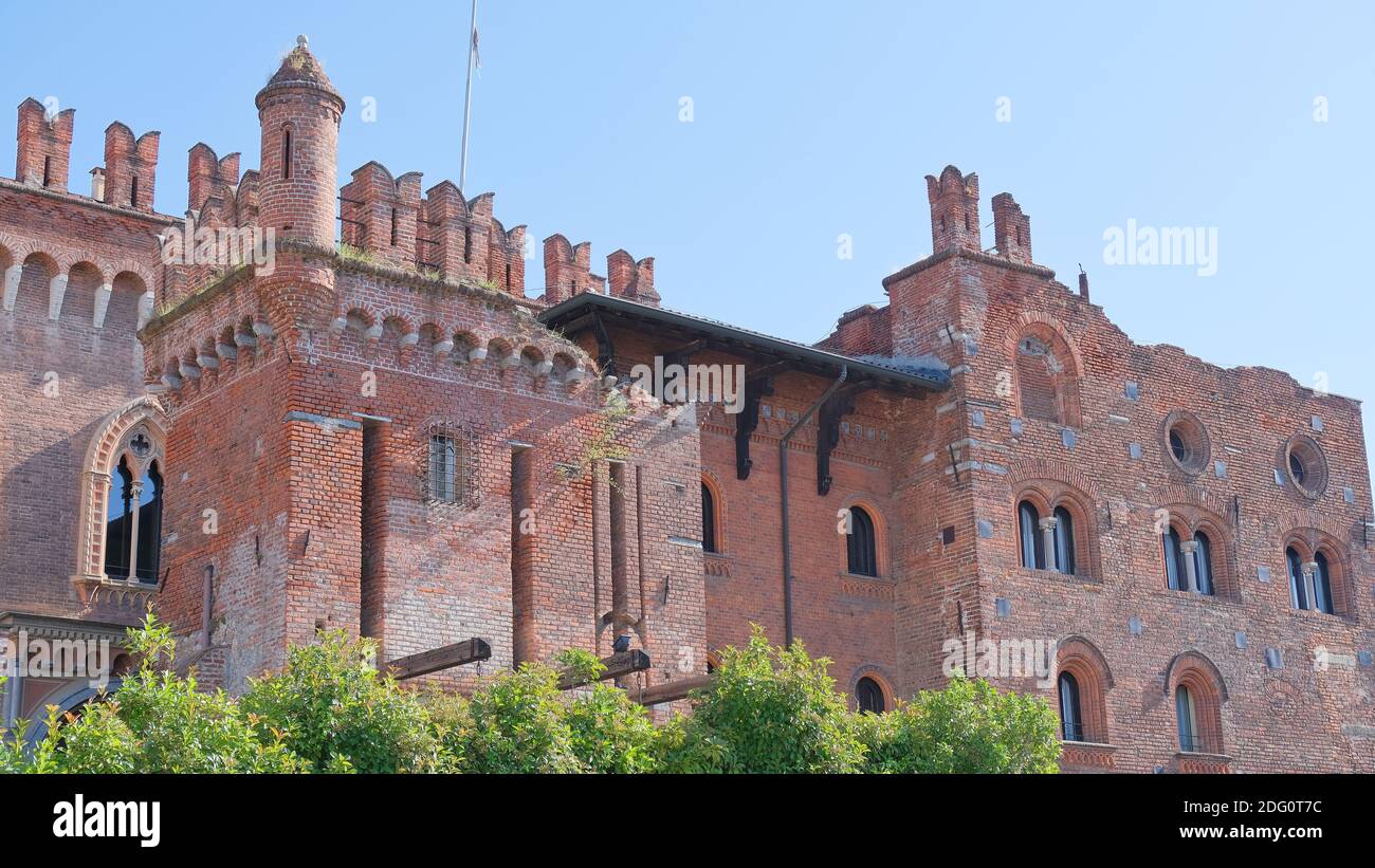 Carimate Castle in the province of Como, Lombardy, Italy Stock Photo ...