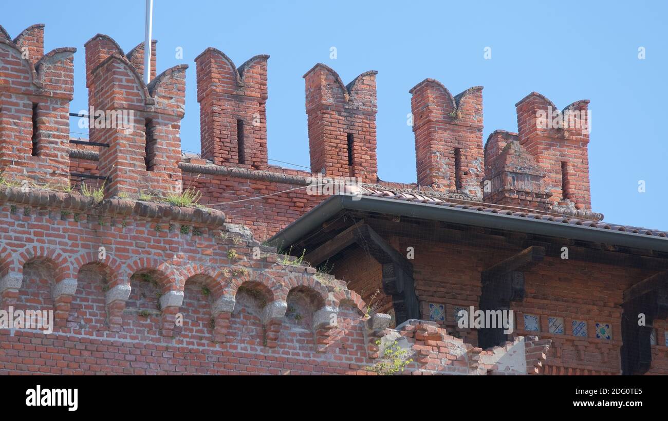 Carimate Castle in the province of Como, Lombardy, Italy Stock Photo ...