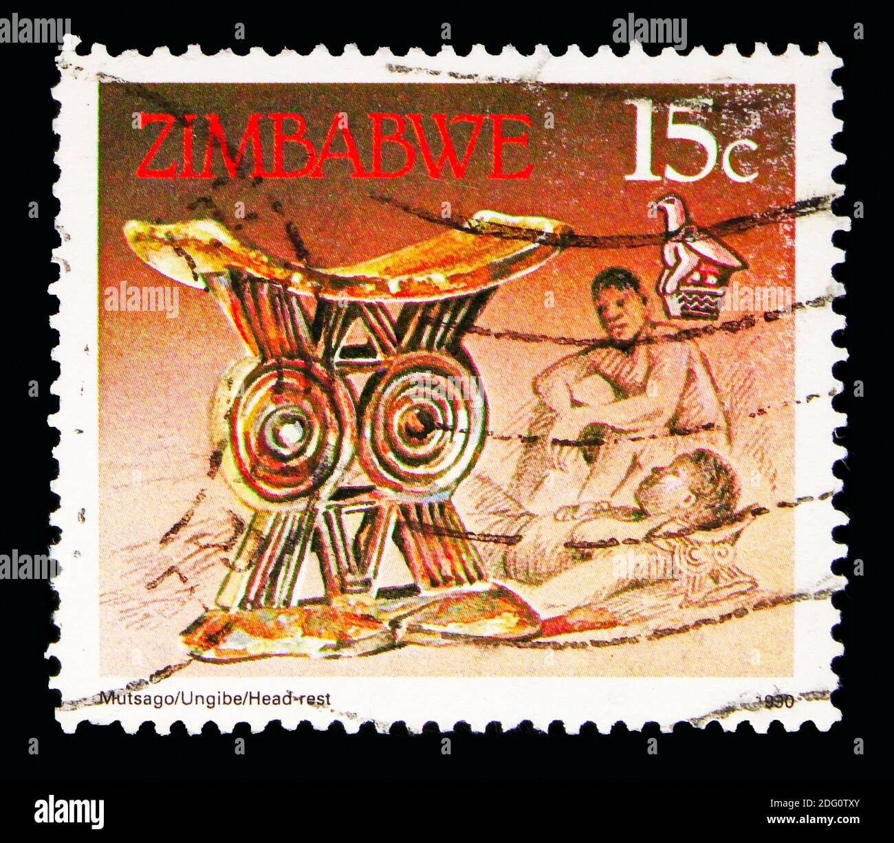 Old zimbabwe postage stamp hi-res stock photography and images - Alamy