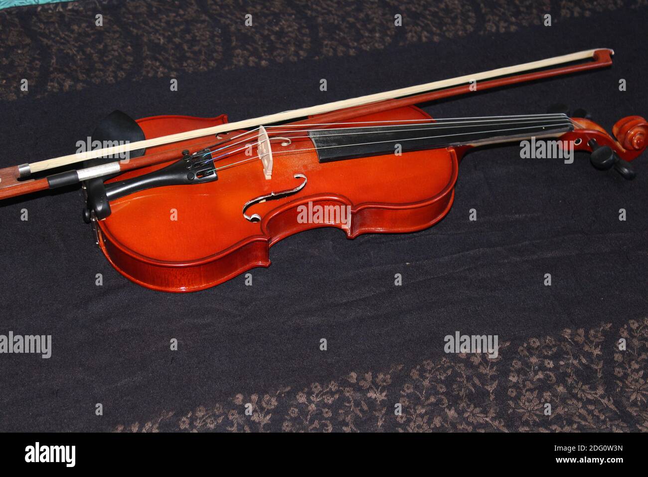 violin romantic musical instrument Stock Photo - Alamy