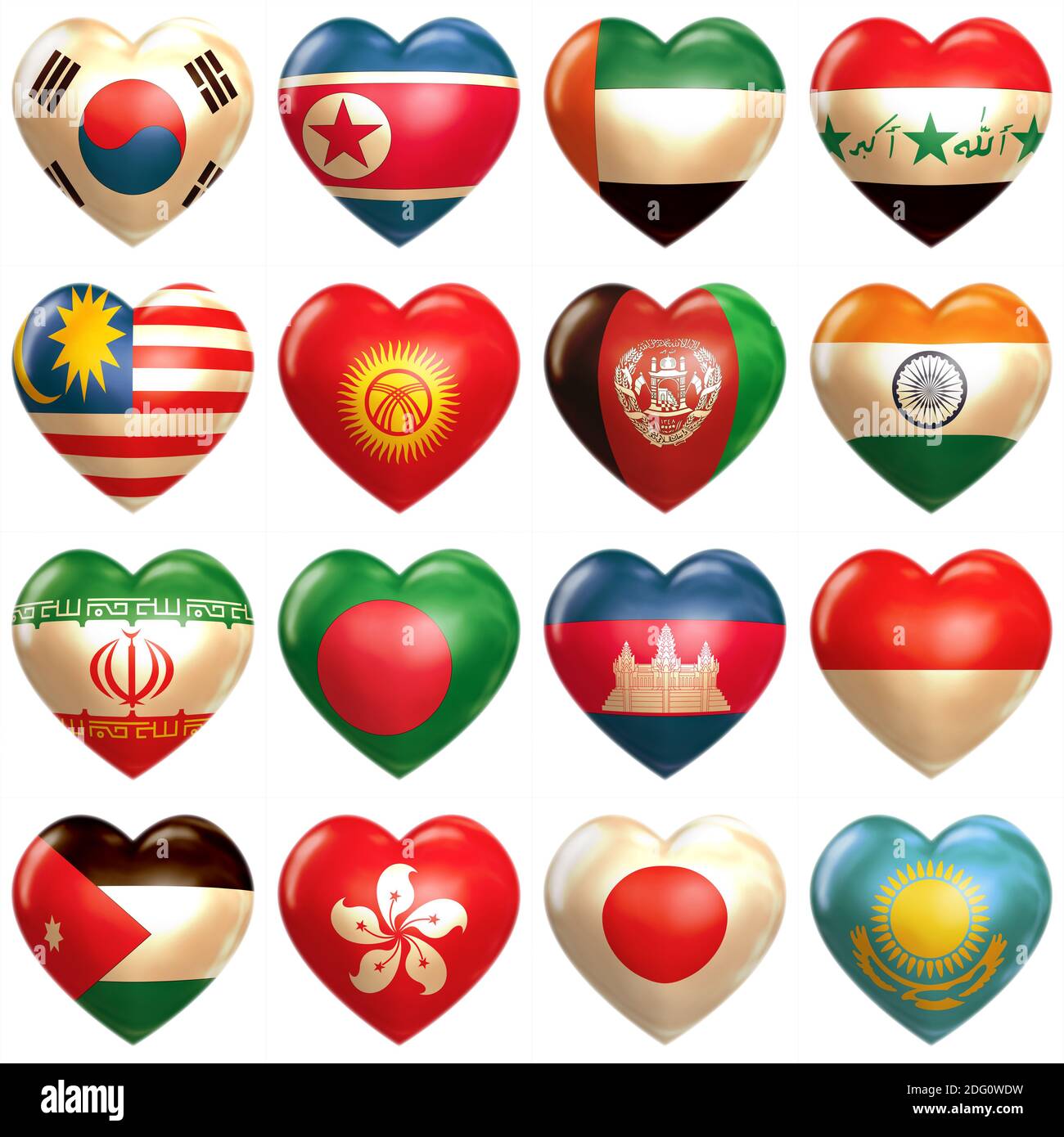 India 3d heart flag hi-res stock photography and images - Alamy