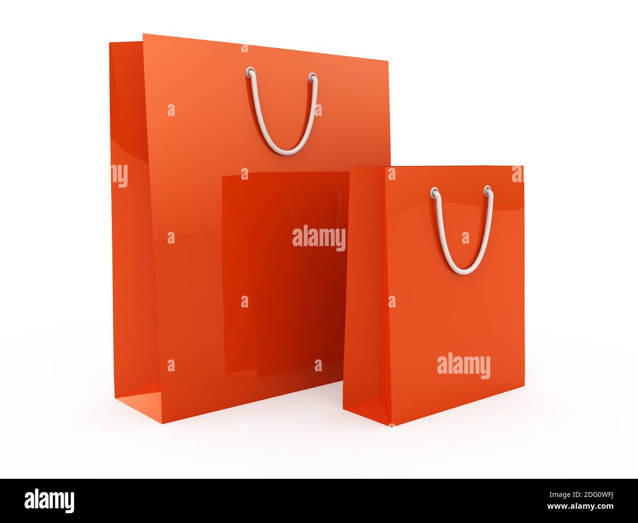 Red plastic shopping bags hi-res stock photography and images - Alamy