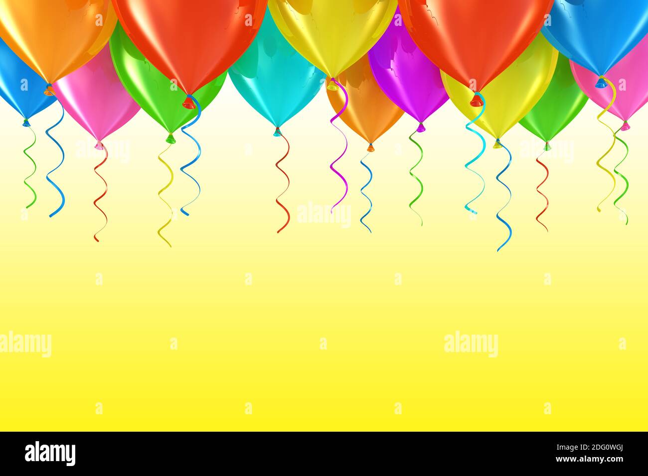 Party balloons abstract background Stock Photo - Alamy