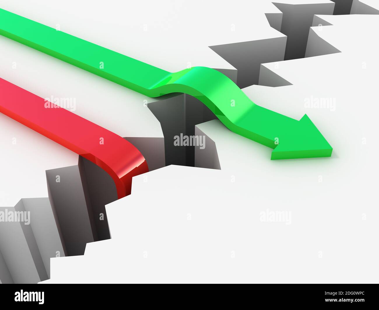 Failure and Success competition concept Stock Photo - Alamy