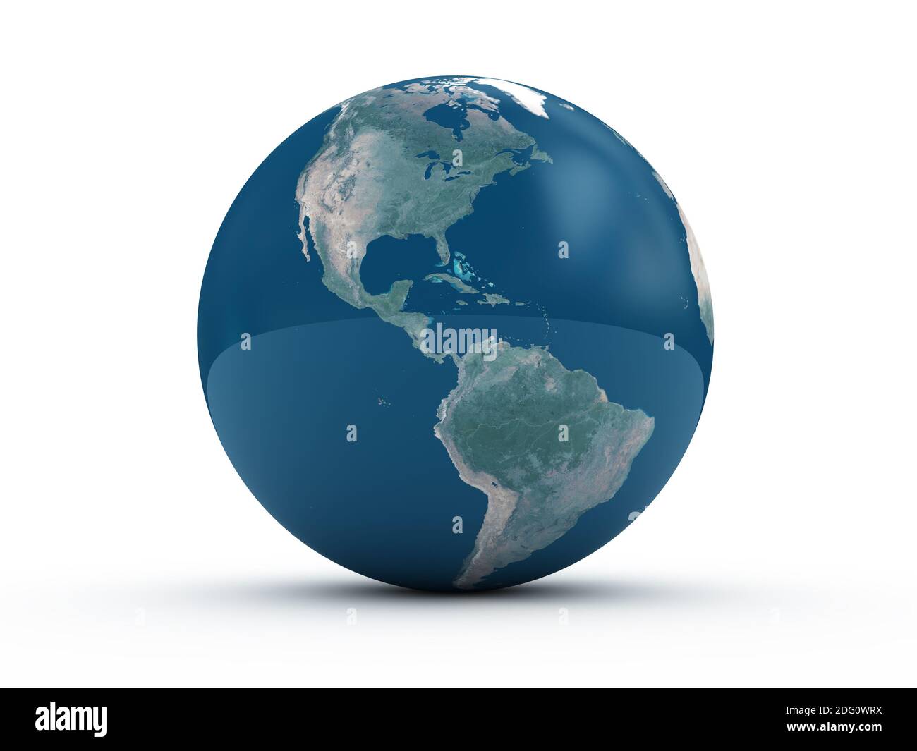 3d earth map shadow hi-res stock photography and images - Alamy