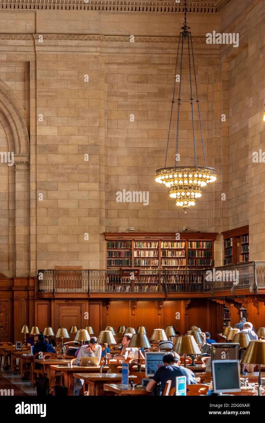 New York Public Library Main Branch Stock Photo - Alamy