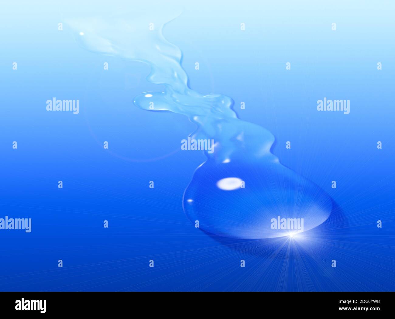 Water drop splash shallow hi-res stock photography and images - Alamy