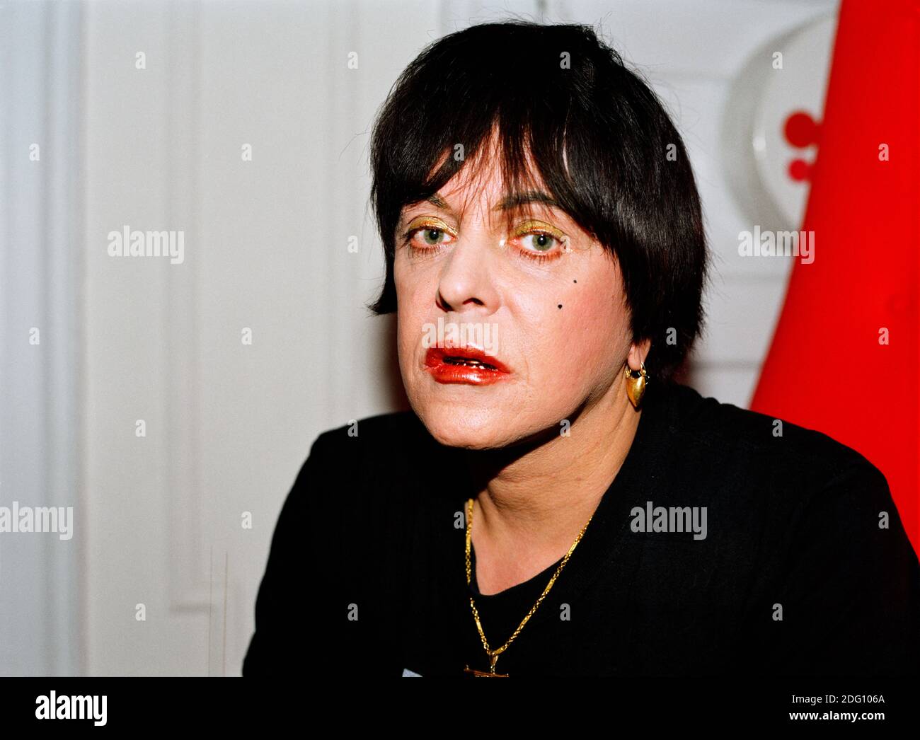 Musician and artist Genesis Breyer P-Orridge at home in Queens, New ...