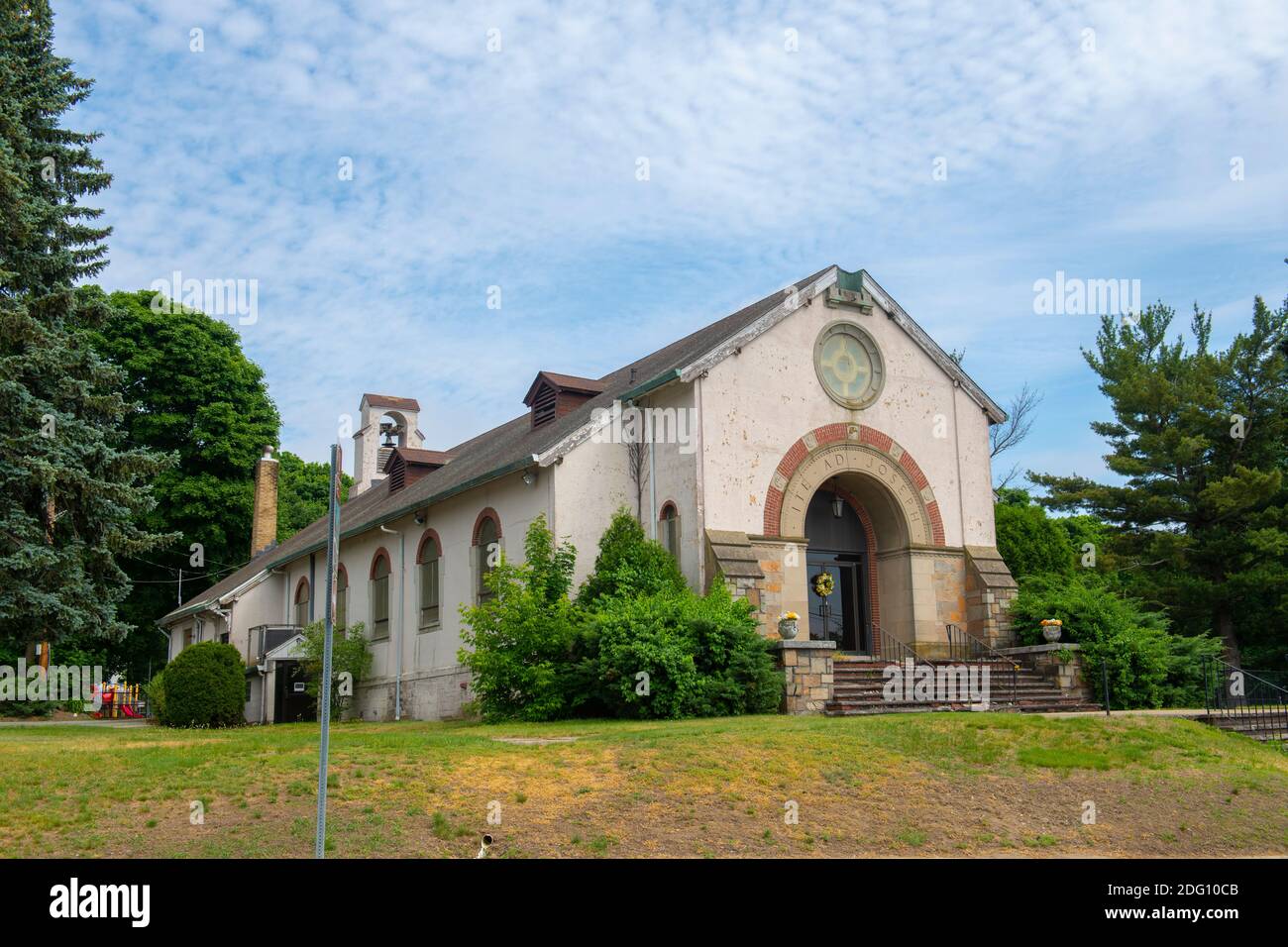 St Joseph's Parish at Pulaski Street in Historic city of Peabody ...