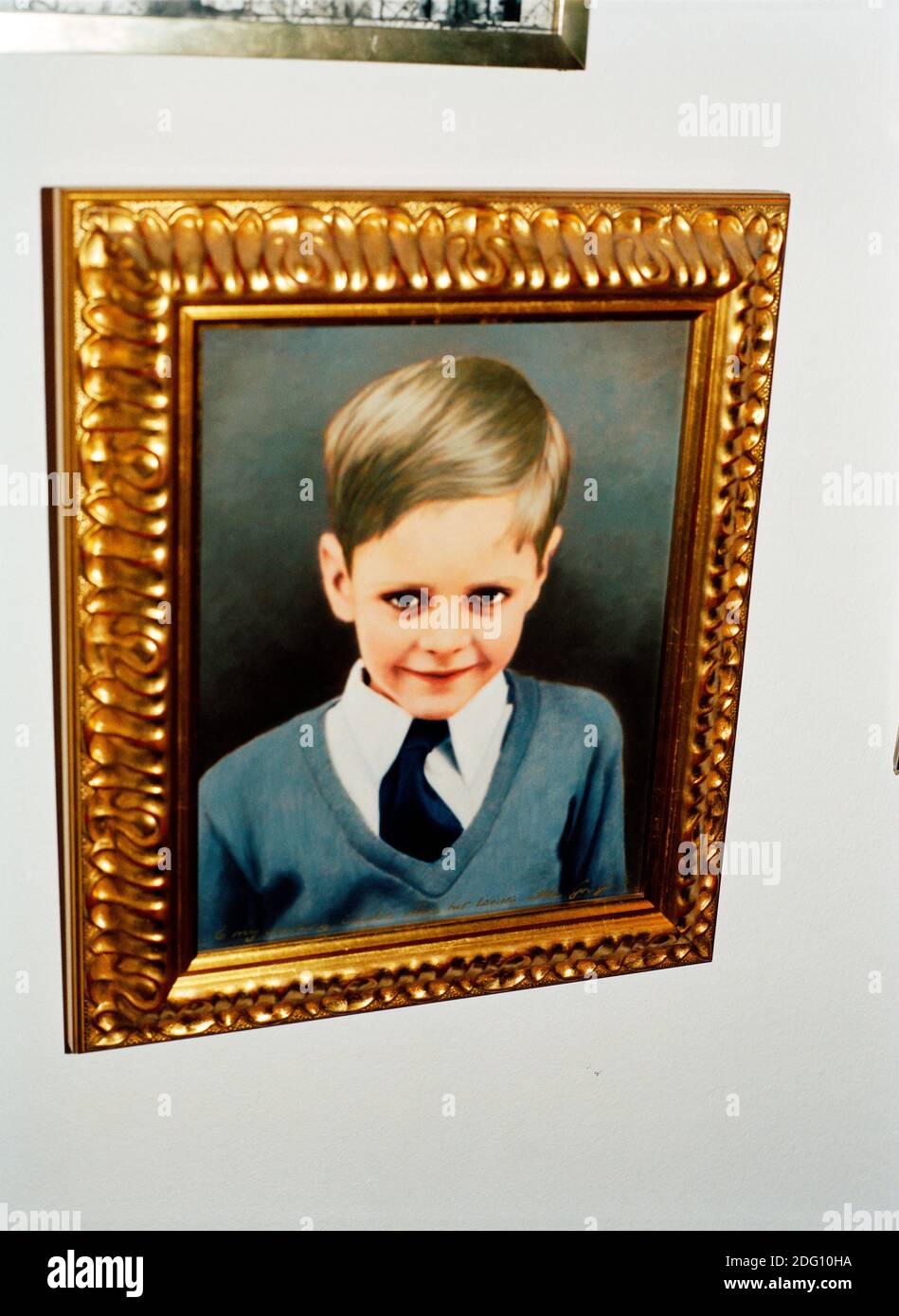 Portrait of musician and artist Genesis Breyer P-Orridge as a young boy ...