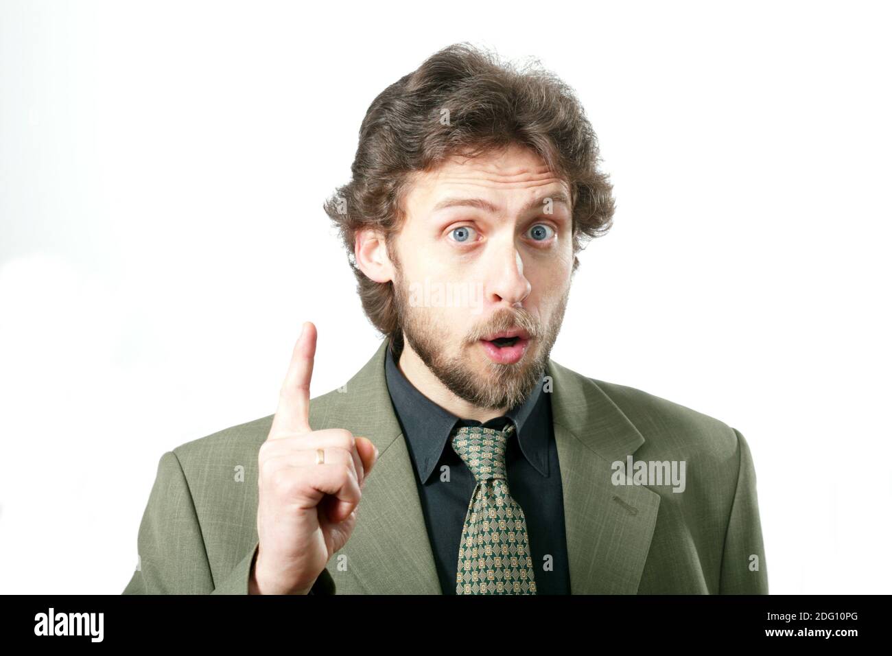 Eureka hand hi-res stock photography and images - Alamy