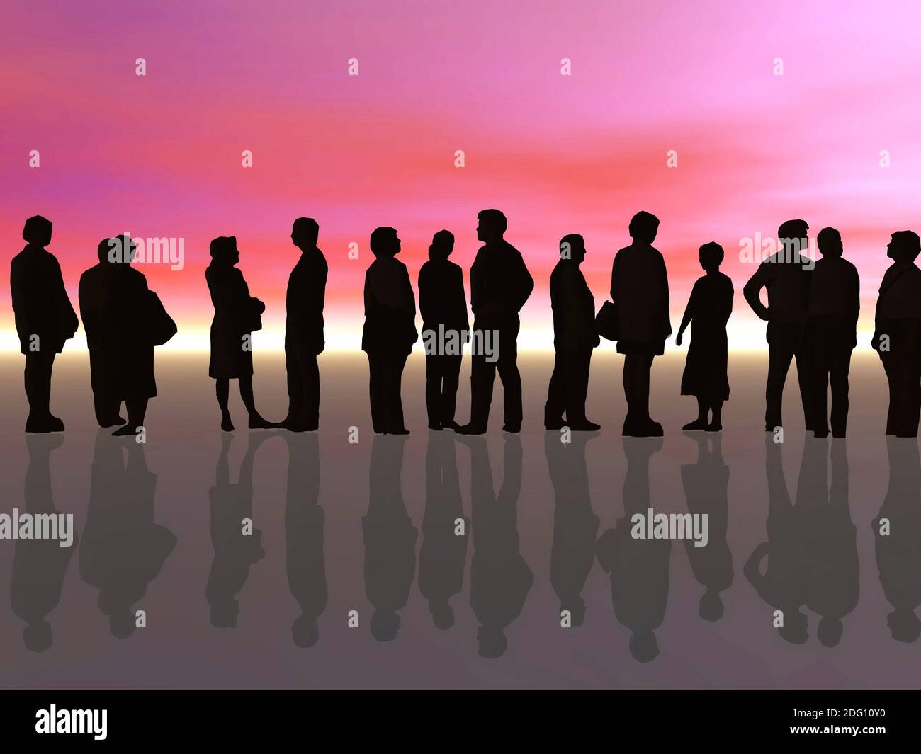 Silhouette teamwork hi-res stock photography and images - Alamy